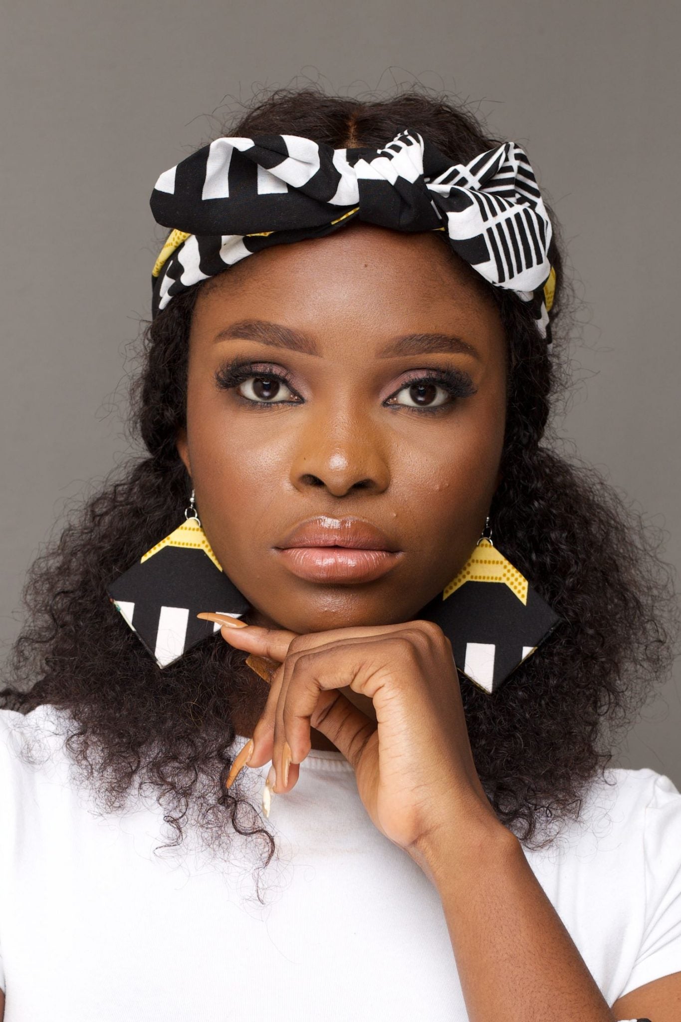 KASIMMA Ankara Tie Front Headband | Naborhi