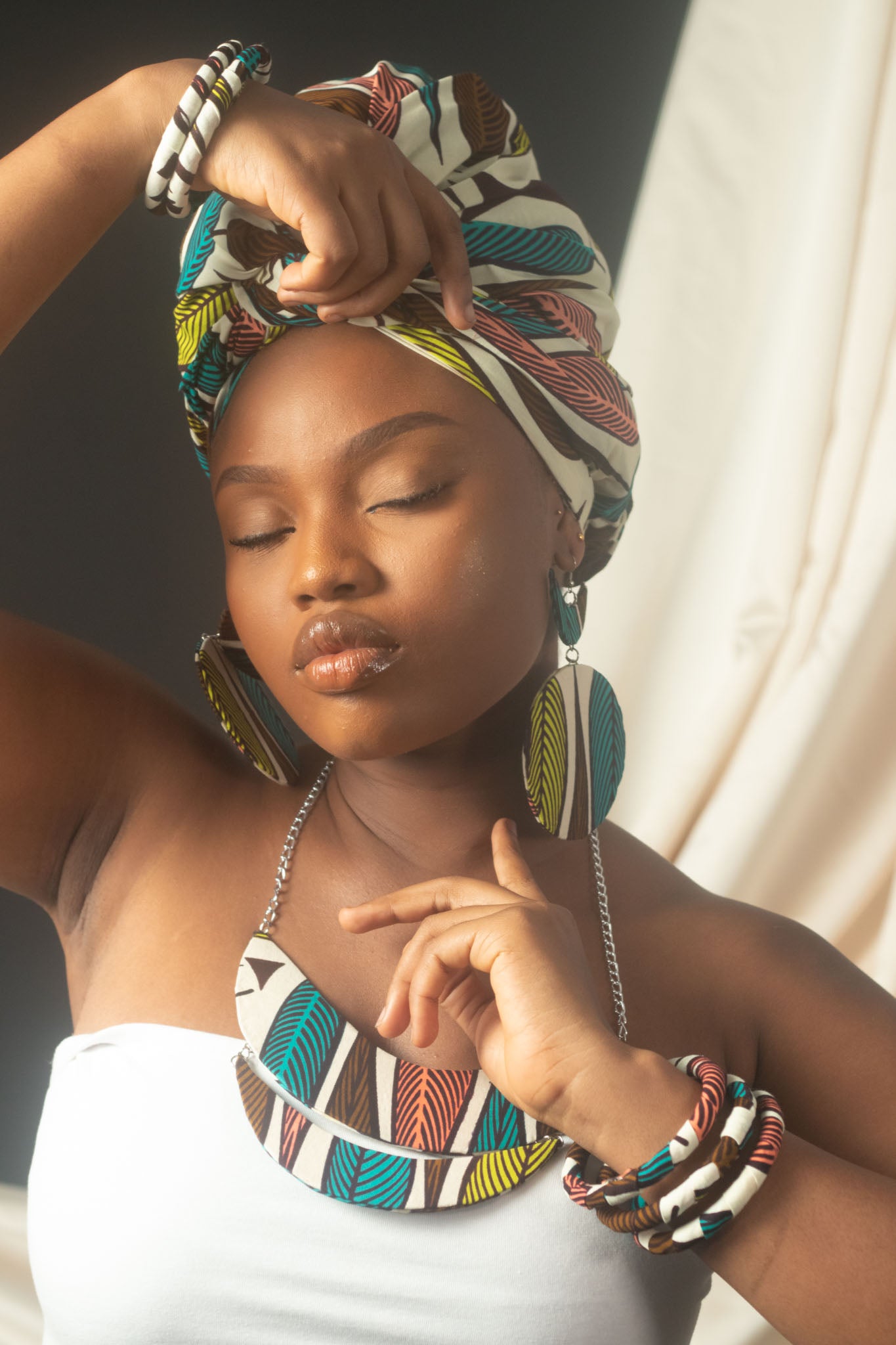 Ankara NEVAEH Head Wrap | Naborhi